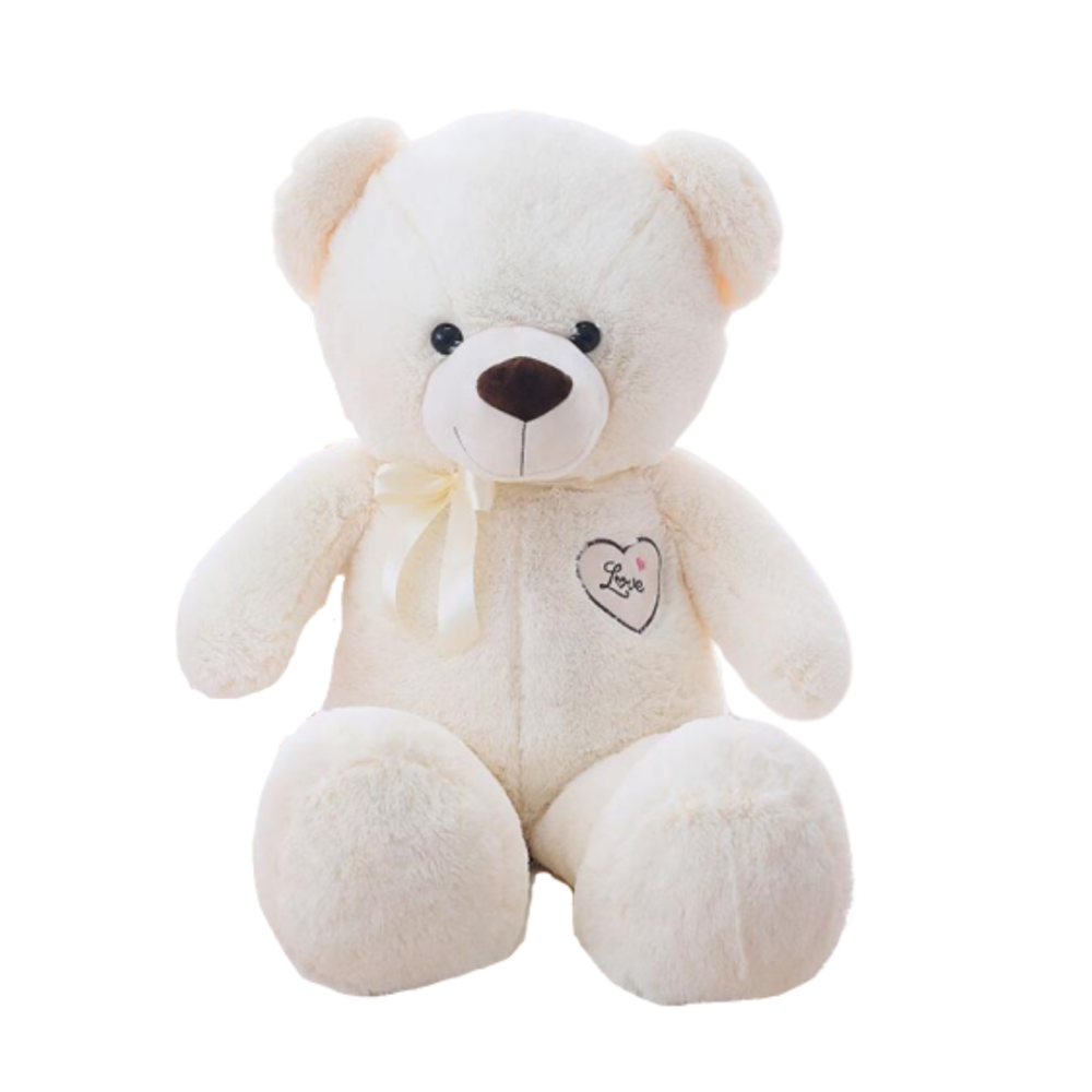 Nounours Géant Blanc | La Peluche